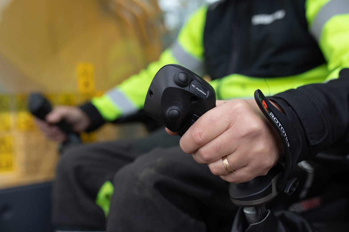 Rototilt Control Joysticks: Revolutionising precision
