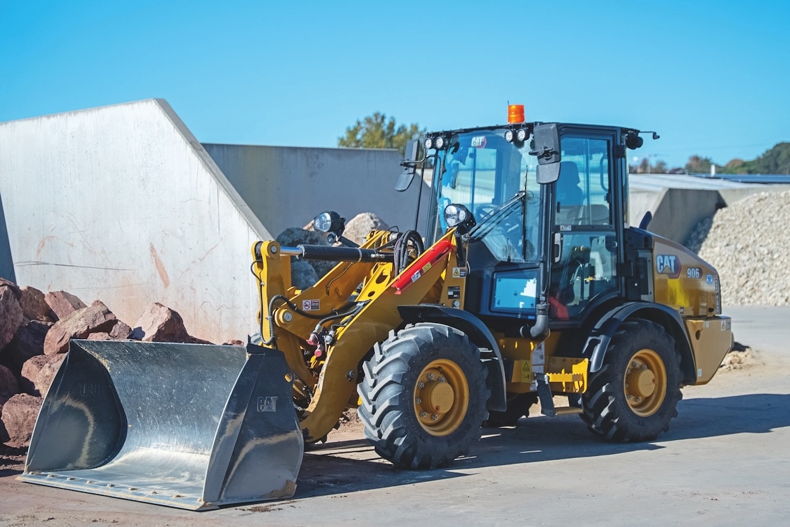 Small wheeled loader big for Blackwoods