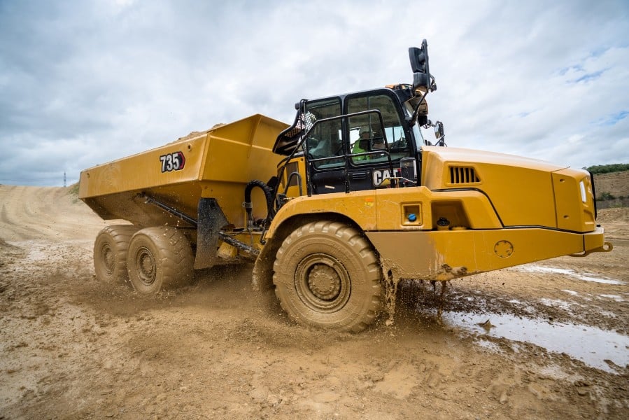 Smarter features in Next Gen trucks from Caterpillar®