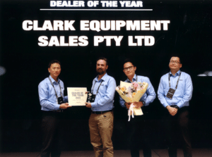 Clark Equipment wins Doosan Bobcat award