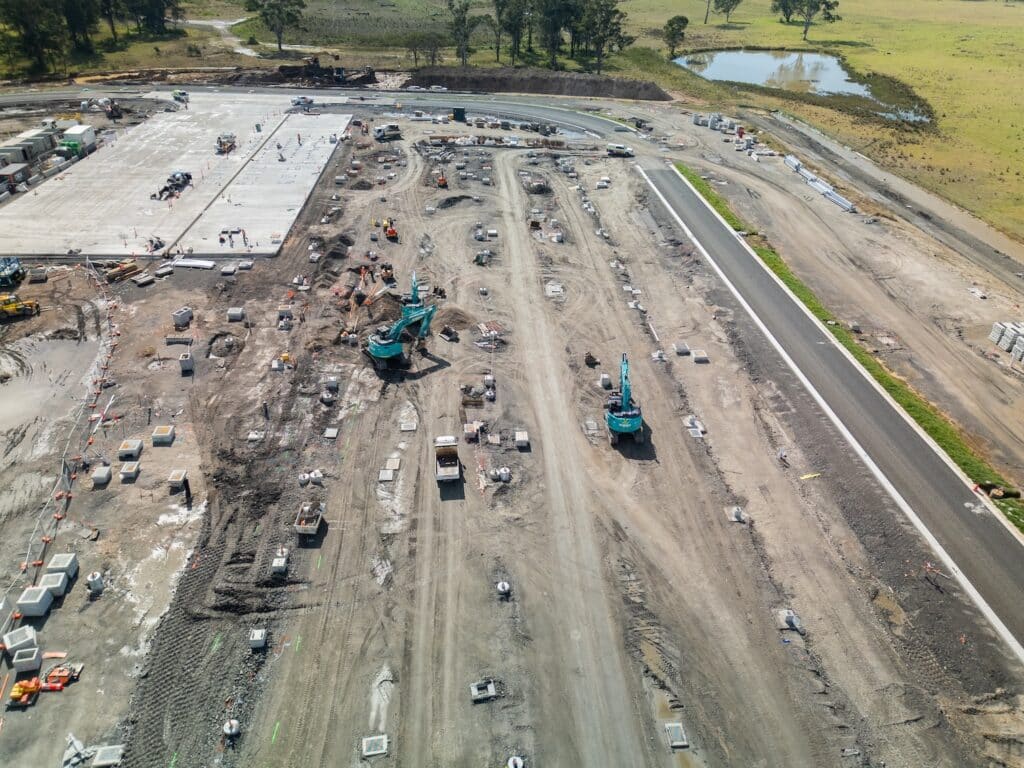 Kobelco and Doolan Plumbing on the right track