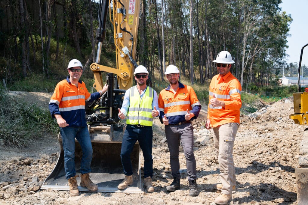 Rotation sensation: Cooper Civil and Cat equipment