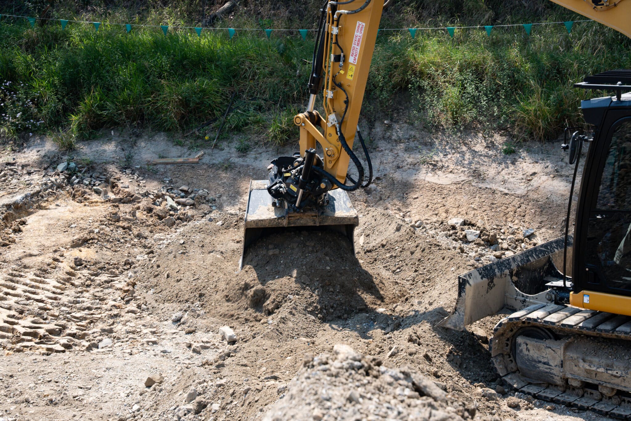 Rotation sensation: Cooper Civil and Cat equipment