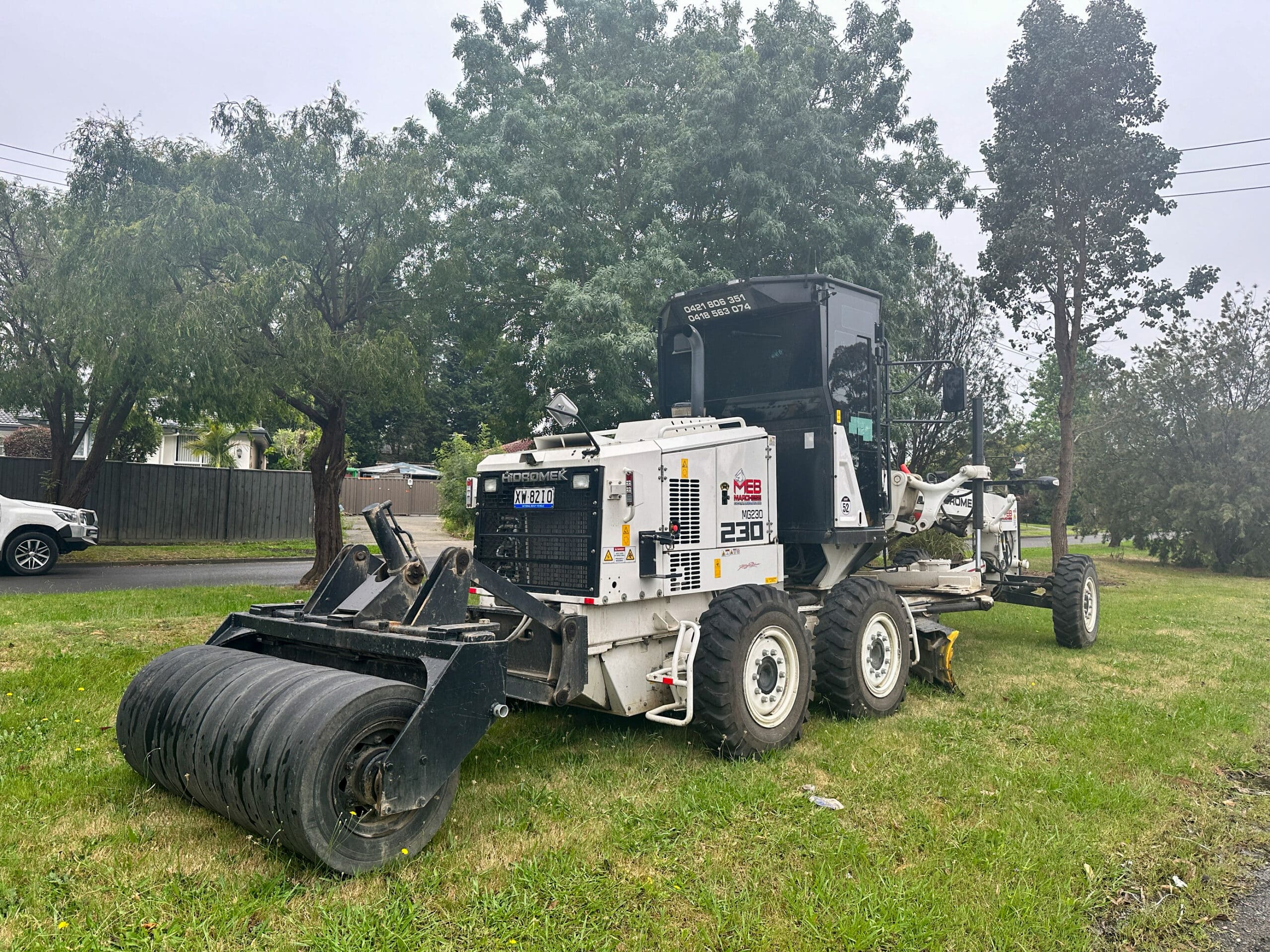 Hidromek precision grading solutions for MEB