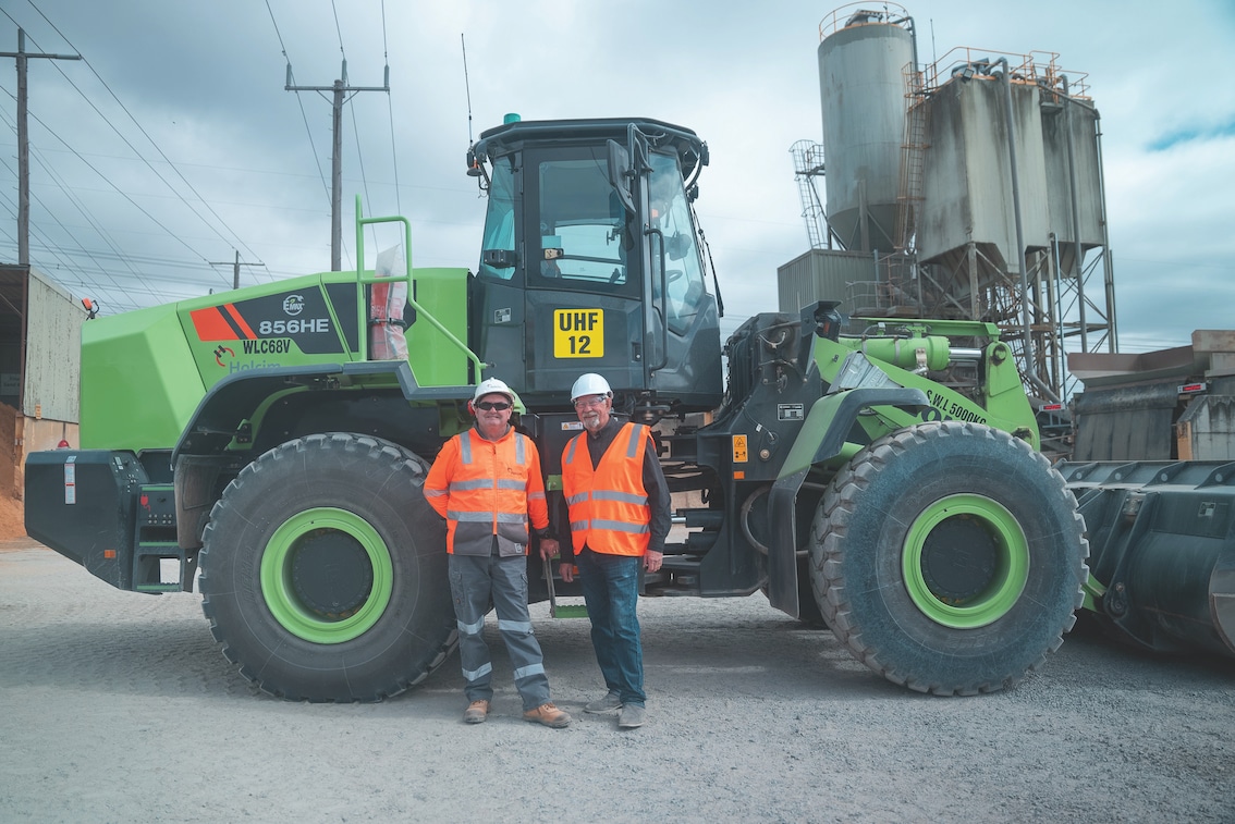LiuGong loaders electric trailblazers