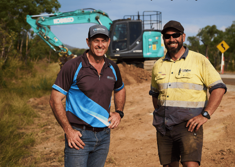 Ongrade Earthworks and Kobelco