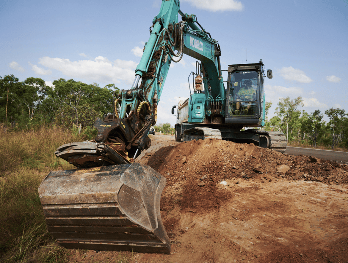 Ongrade Earthworks and Kobelco