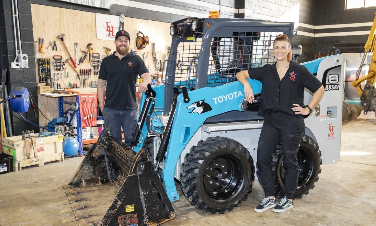 Toyota skid steer reliability helps to grow LH Excavations