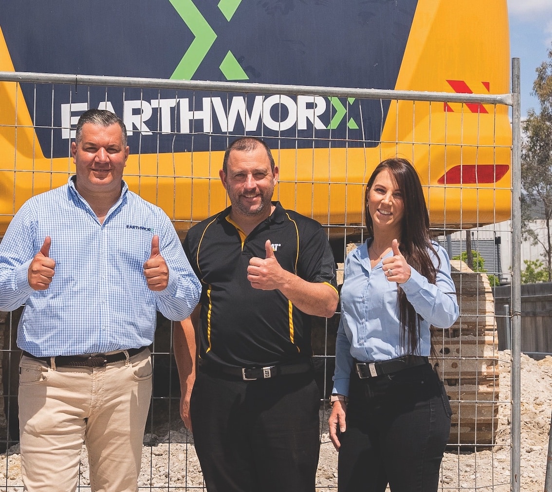 Cat® Next Gen excavators excel for Earthworx