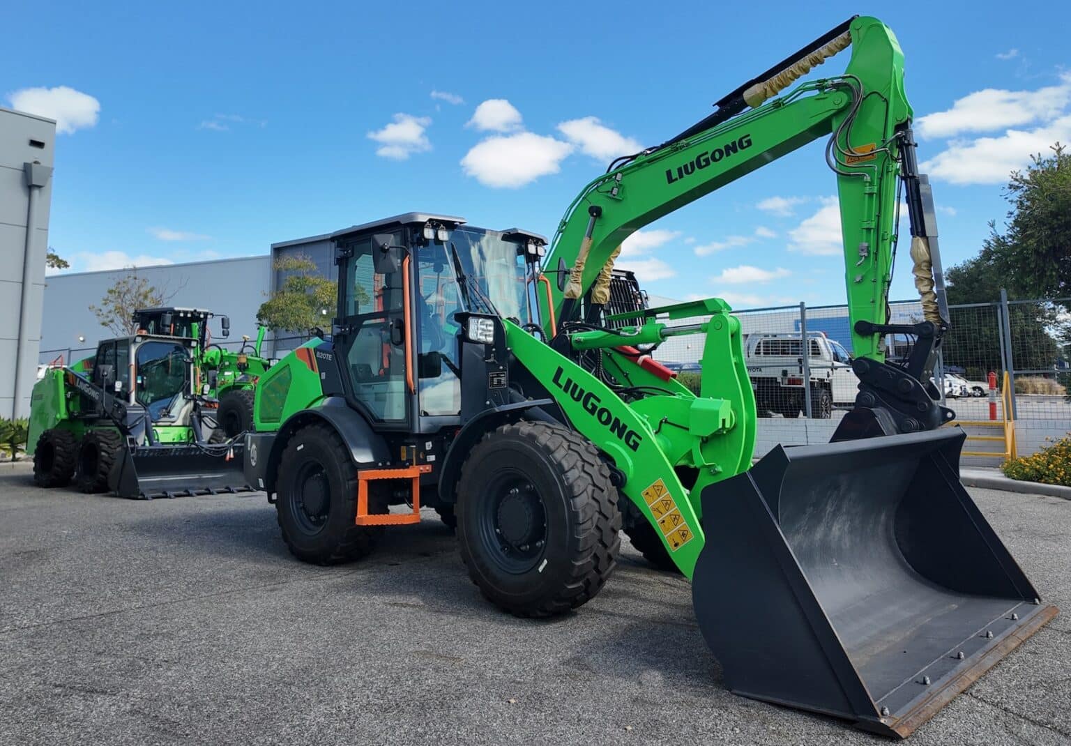 LiuGong electric machinery gains ground