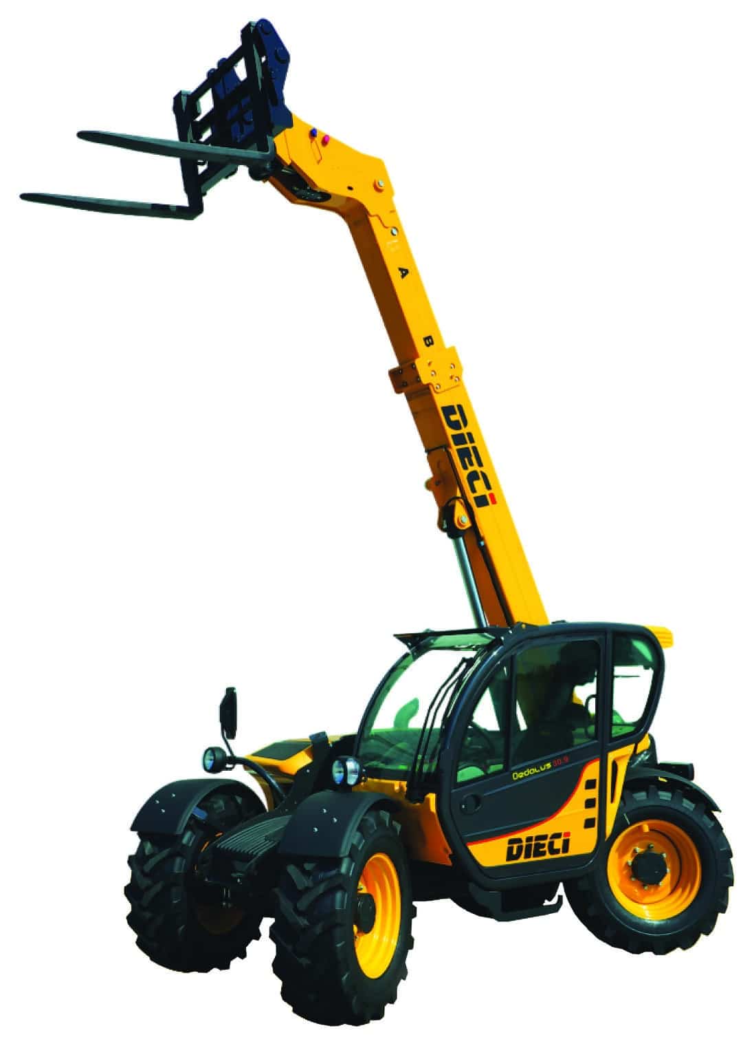 Dieci Dedalus 30.9: Small footprint, serious lift